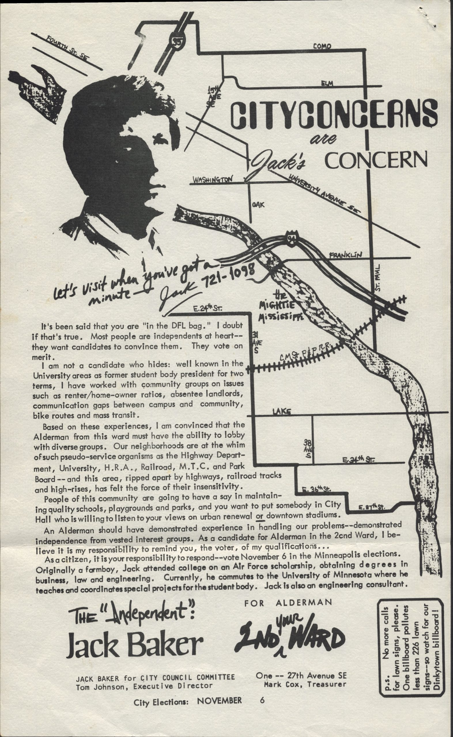 The forgotten campaign of Jack Baker
